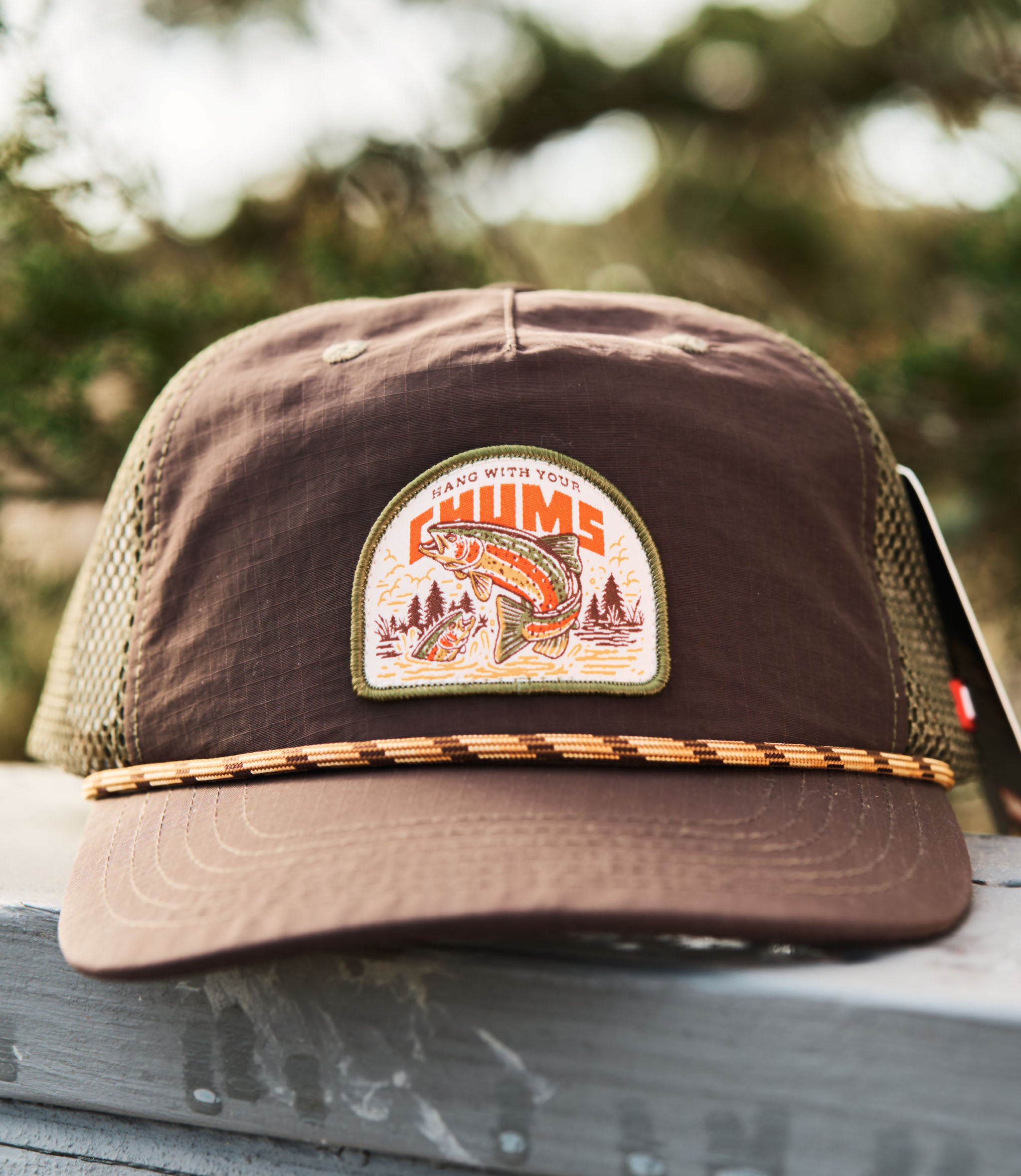 CHUMS X LTTC Hang With Your CHUMS - SCOUT Series Snapback – Low Tide Thread Co.