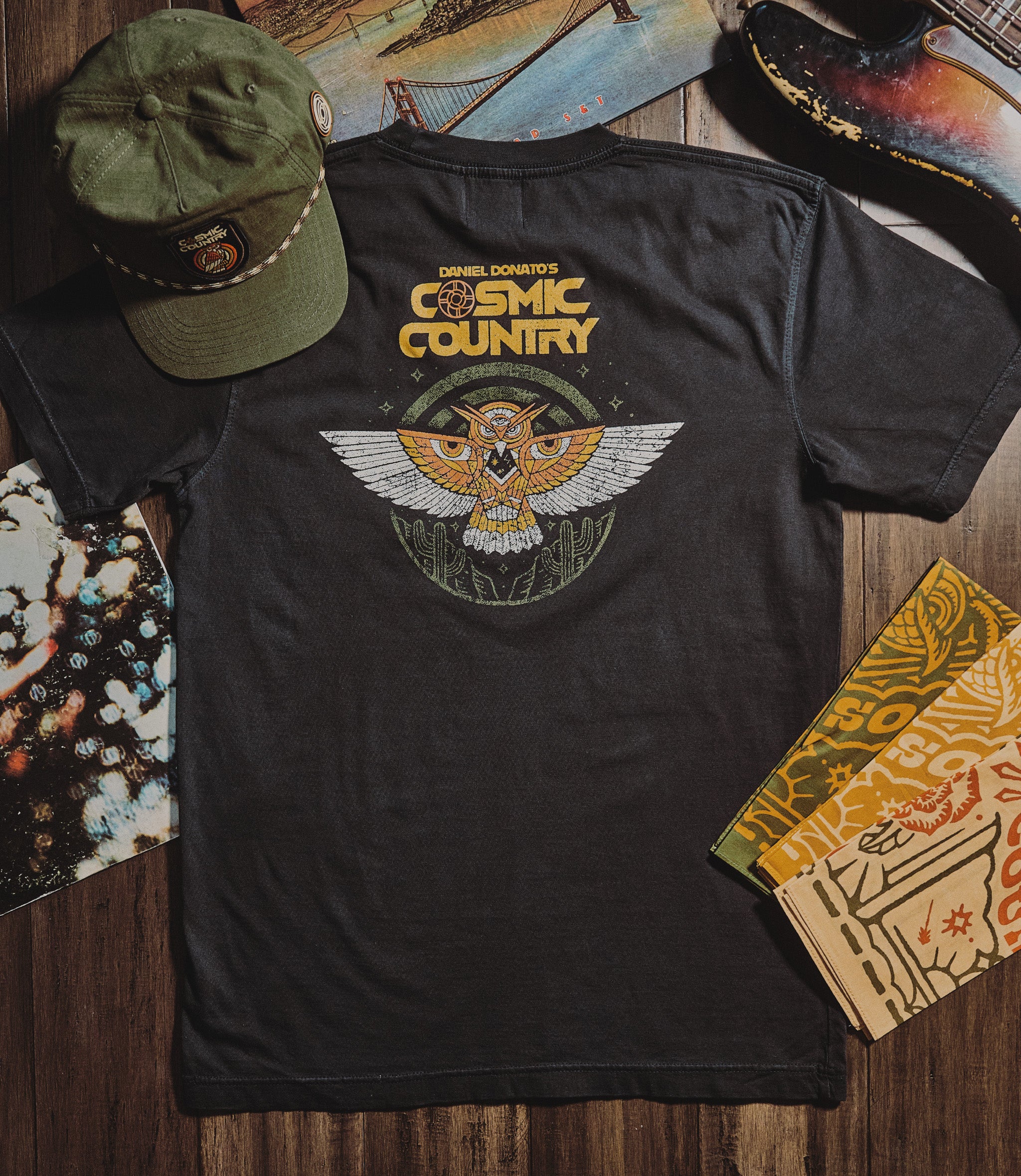 Cosmic Country X LTTC Reflector Tee – Low Tide Thread Co.