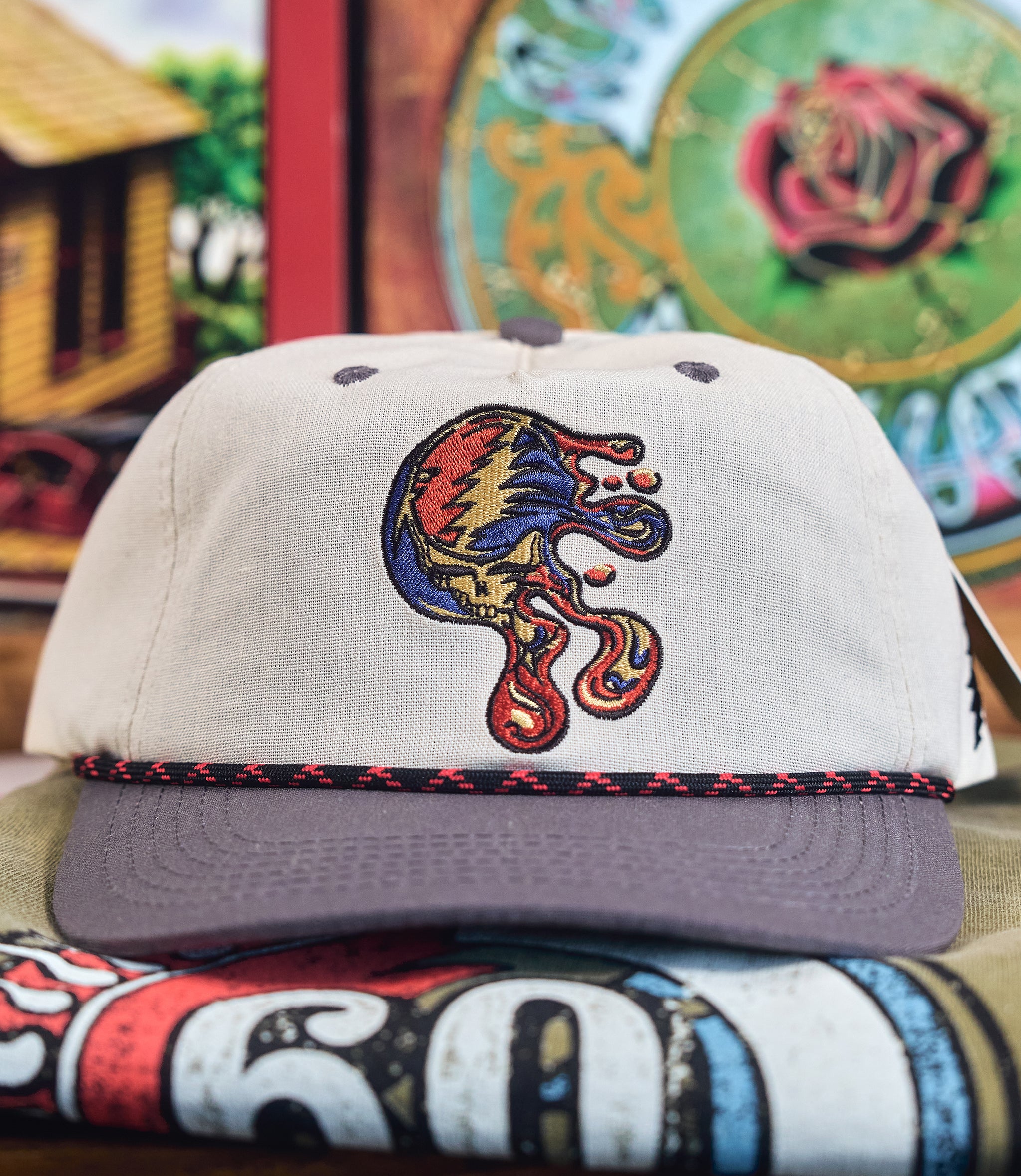 Grateful Dead Melted SYF Hemp Snapback (60th Anniversary Edition) – Low ...
